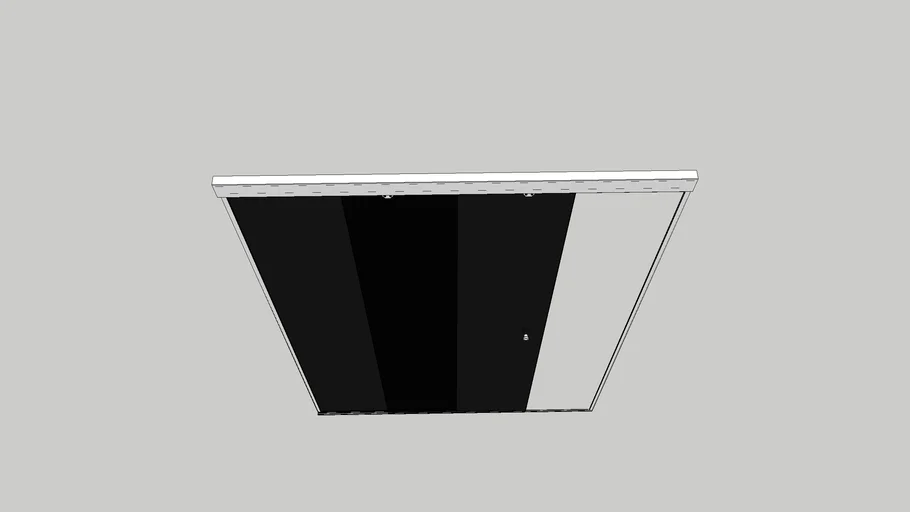 Box de Correr Fumê | 3D Warehouse