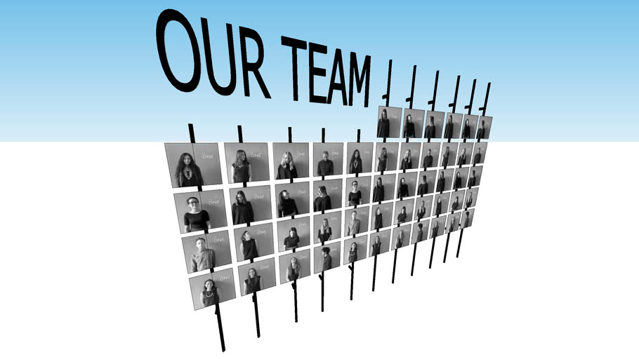 our team/ office decor /office team photos | 3D Warehouse