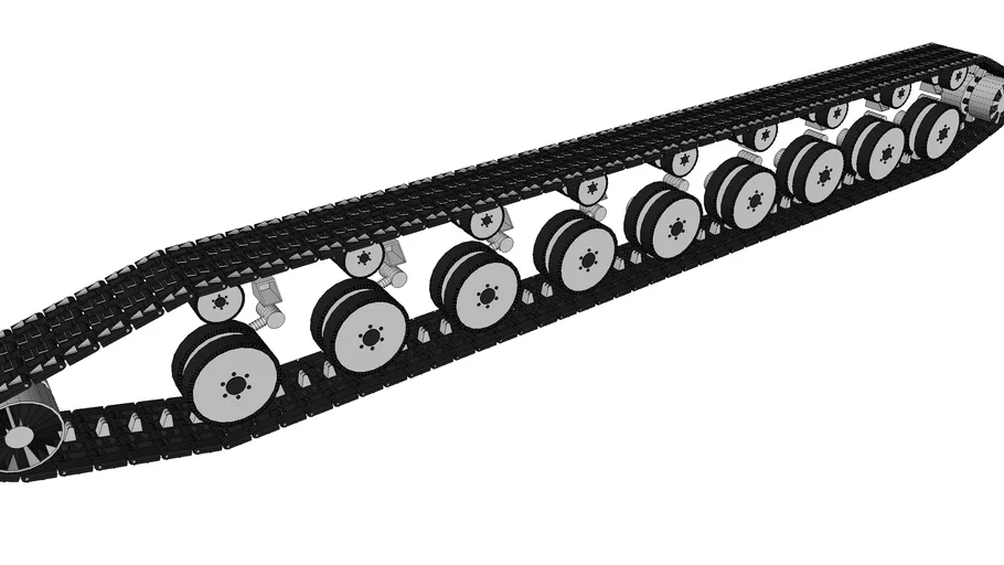 Custom Made Tank Tracks by Lord_Synthmaker_106 | 3D Warehouse