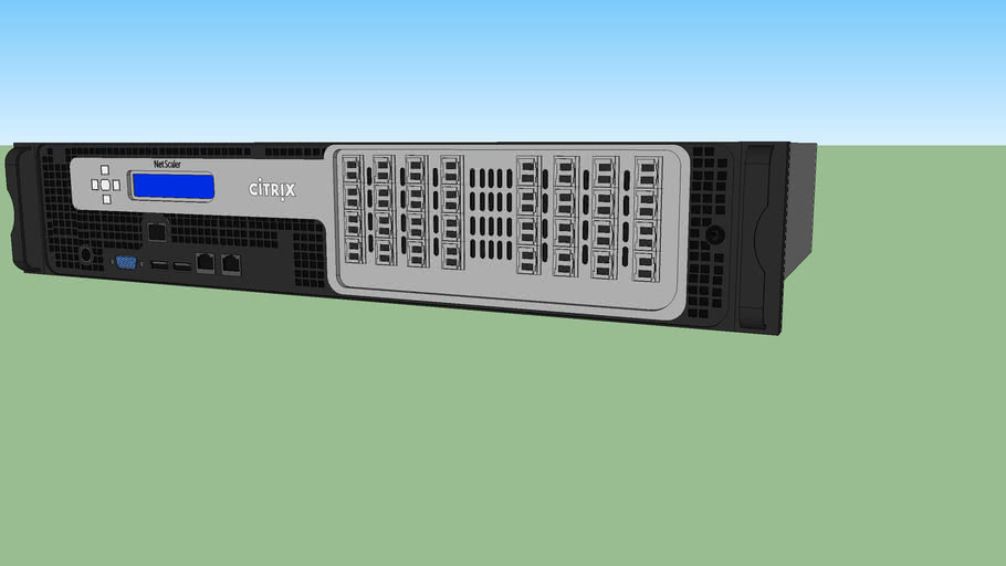 Citrix NetScaler MPX 25000T appliance | 3D Warehouse