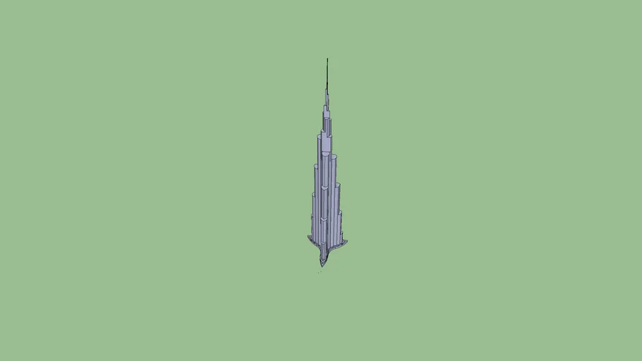 burj dubai | 3D Warehouse