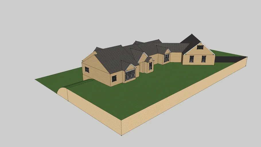 House on a Hill | 3D Warehouse