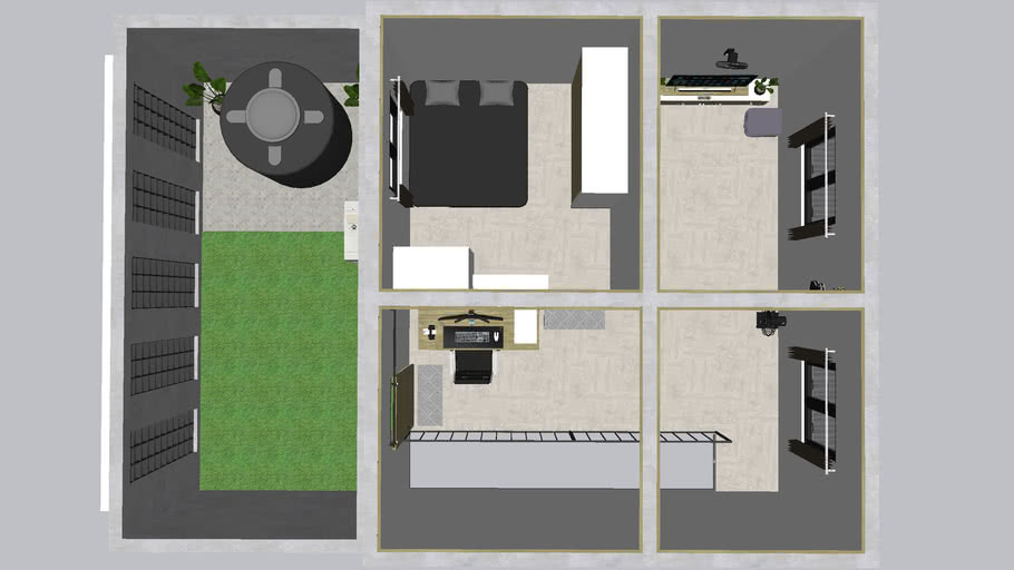 Lantai 2 | 3D Warehouse