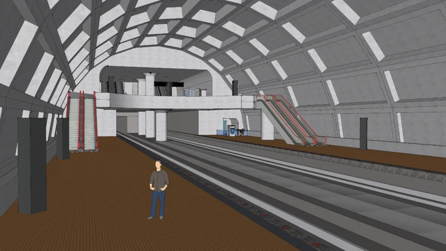 Metro Station | 3D Warehouse