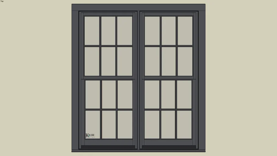 Kolbe Ultra Sterling Double Hung UDH2632-2 (F.S. 5'-3' x 6'-0 7/16' R.O ...