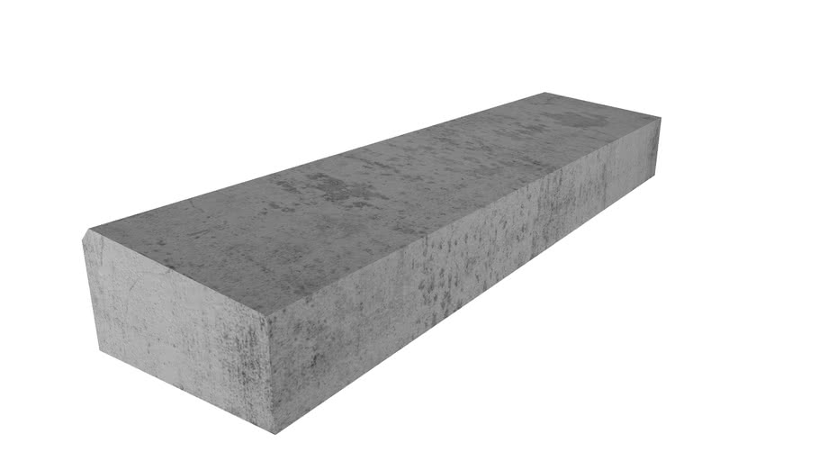 Bordure CS2 NF EN 1340 | 3D Warehouse