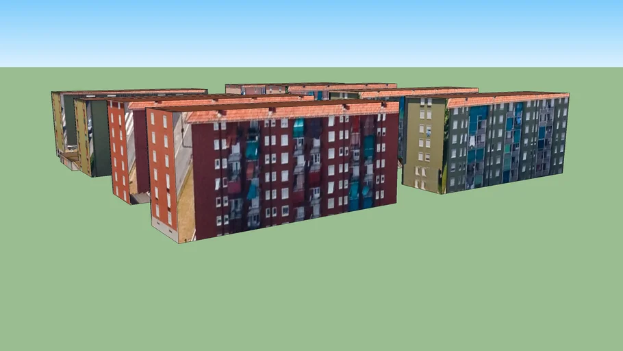 Edificio in Milano, Italia | 3D Warehouse