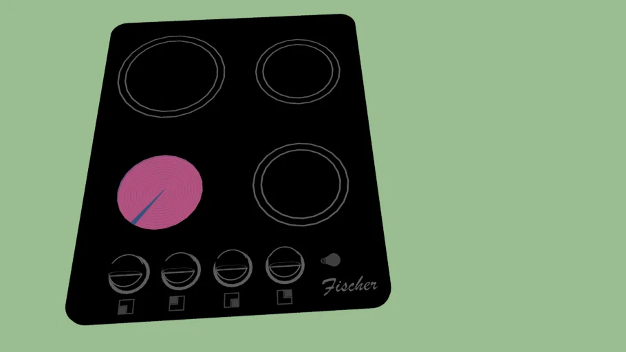COOKTOP FISCHER | 3D Warehouse