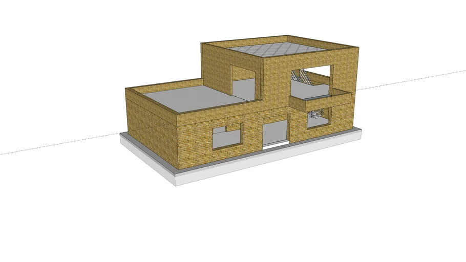 EJEMPLO, CORTE CONSTRUCTIVO | 3D Warehouse