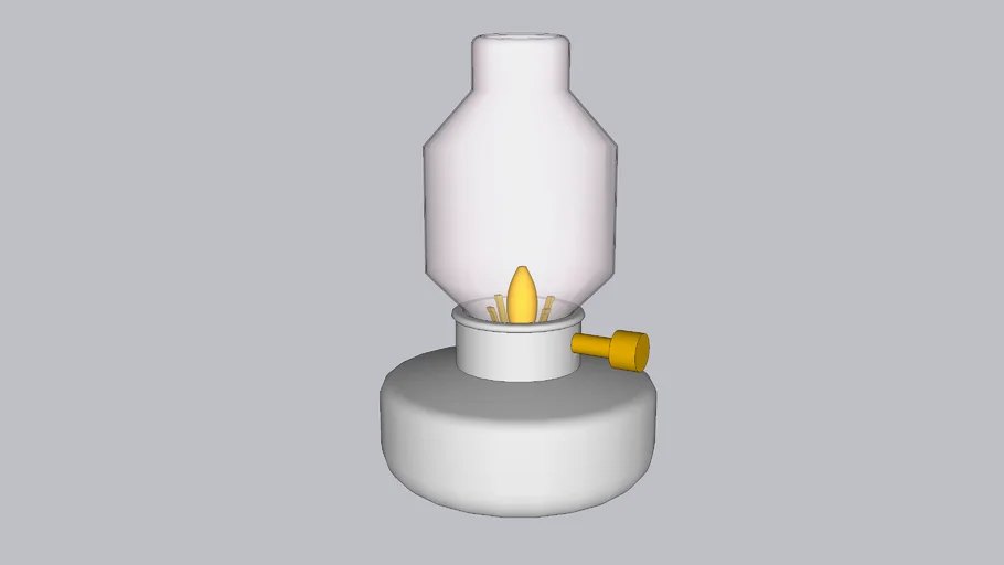 Industrial Table Lamp | 3D Warehouse