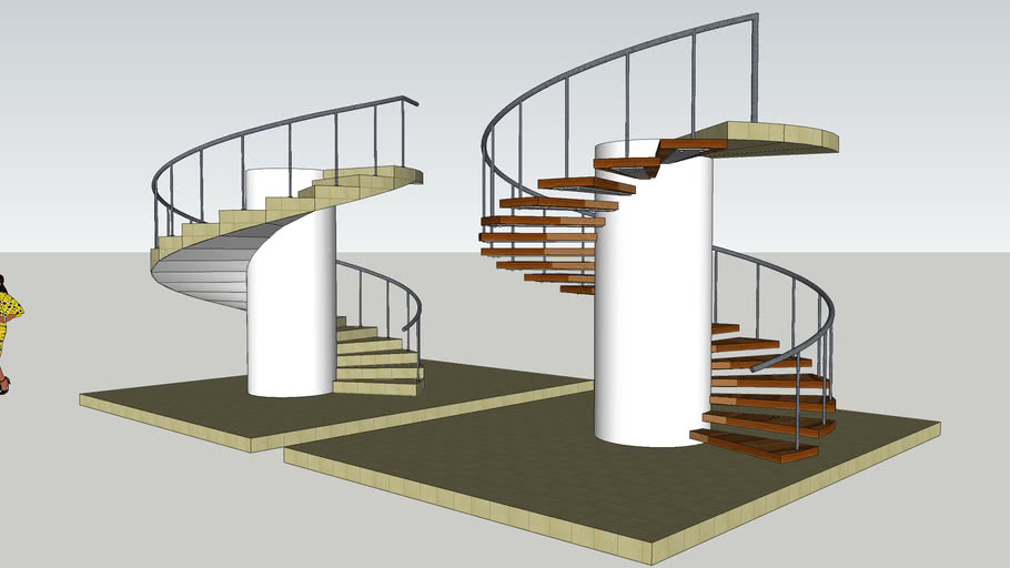 Spiral Staircase | 3D Warehouse