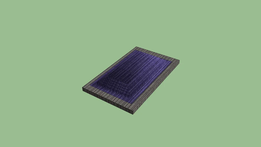 zen garden bed | 3D Warehouse