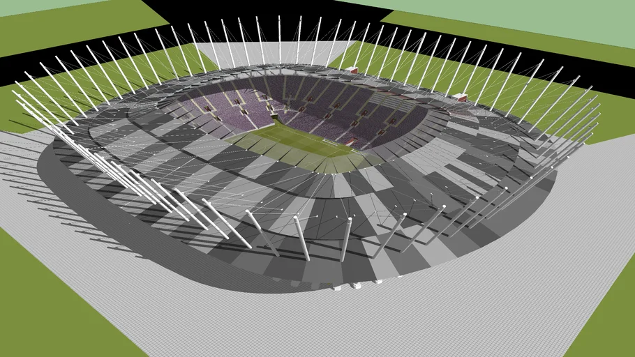 omega stadium | 3D Warehouse