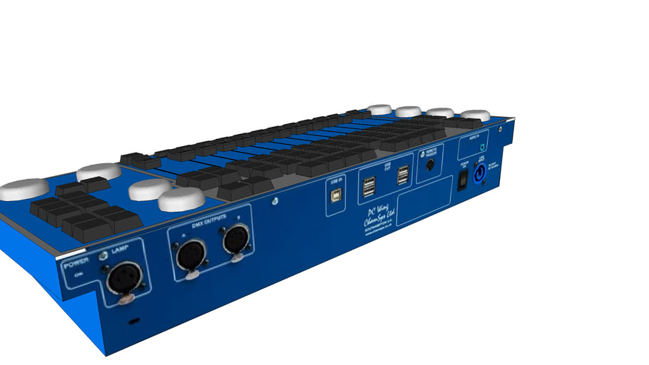 Chamsys MagicQ PC Wing Compact | 3D Warehouse