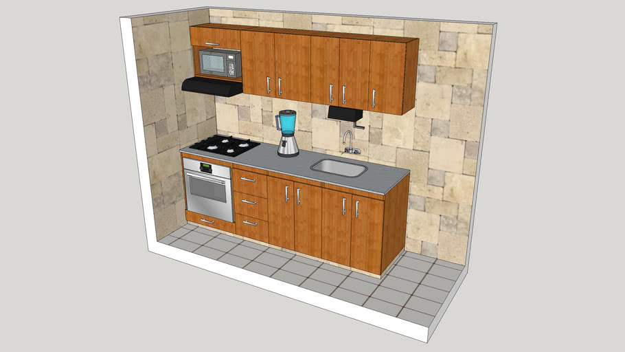 Small kitchen | 3D Warehouse