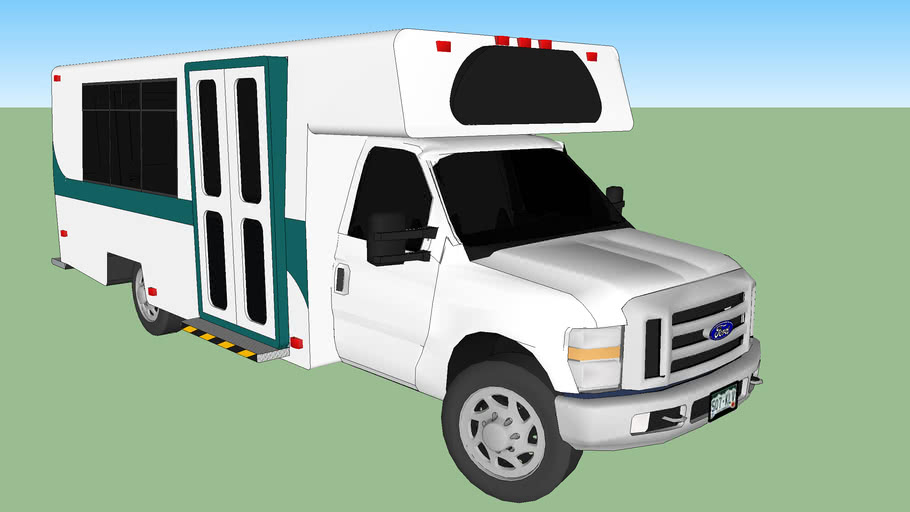 Ford Ecoline 2010 Minibus | 3D Warehouse