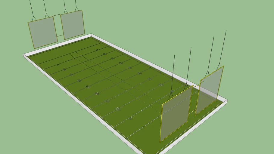 Arena Football League playing field | 3D Warehouse