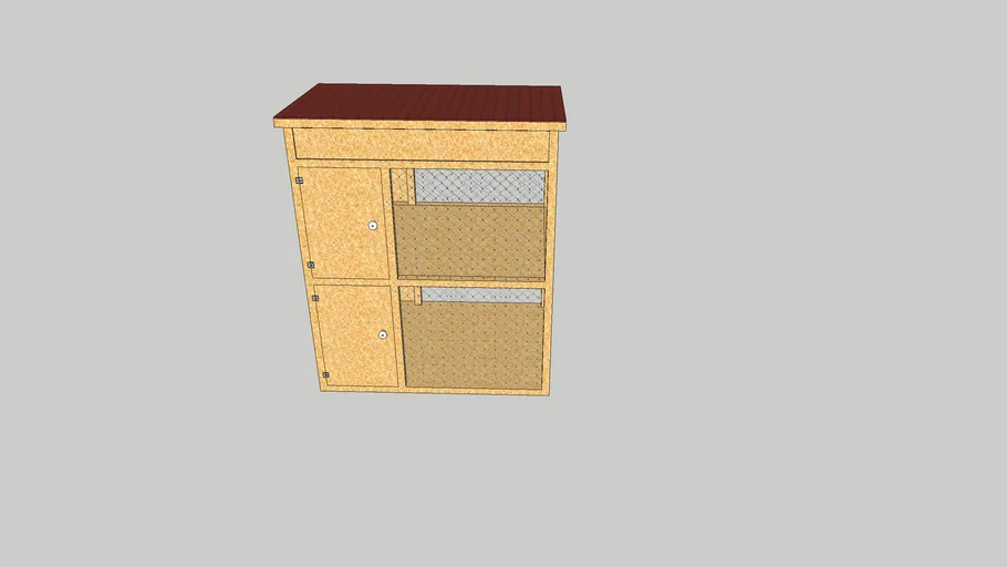 Rabbit hutch | 3D Warehouse