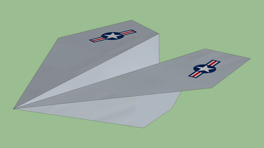 Paper airplane | 3D Warehouse