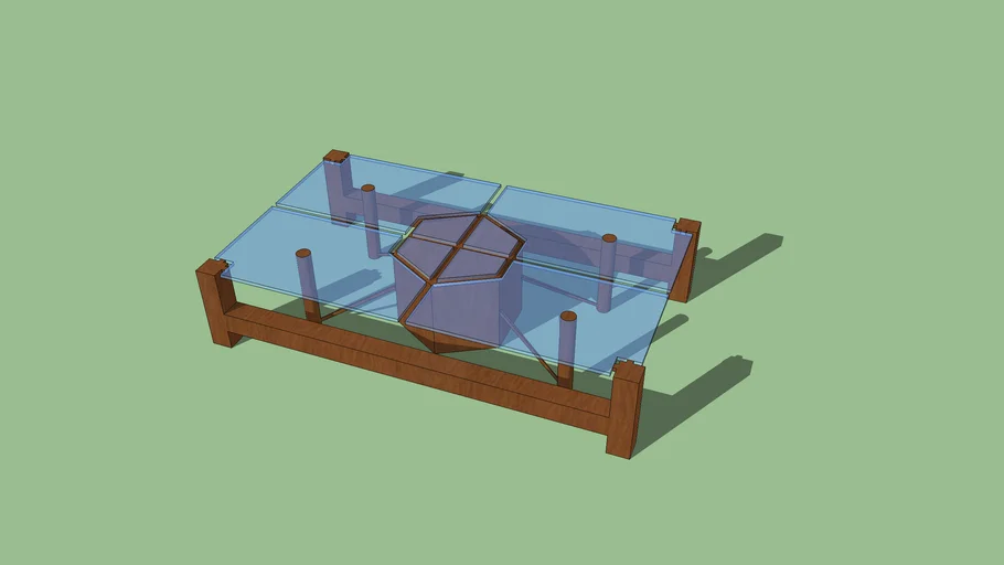 Beautiful Glass Table | 3D Warehouse
