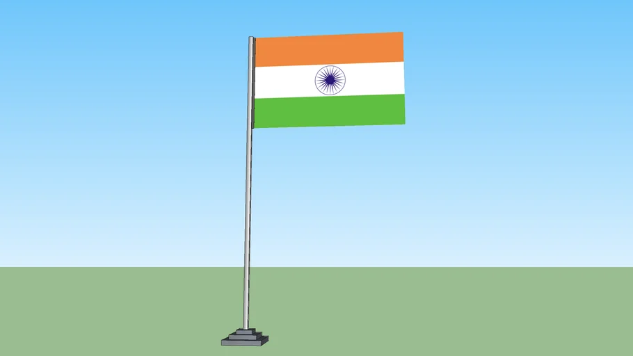 India Flag | 3D Warehouse