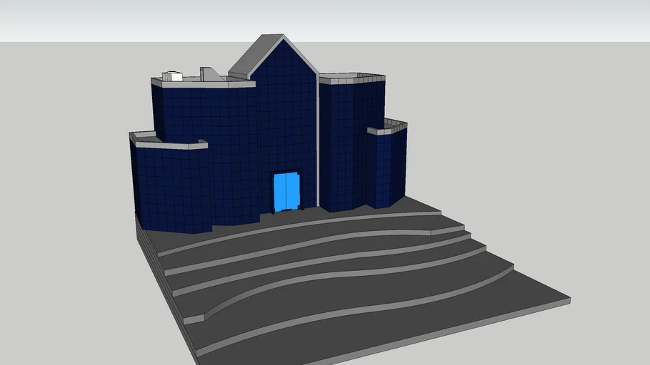 Simple building | 3D Warehouse