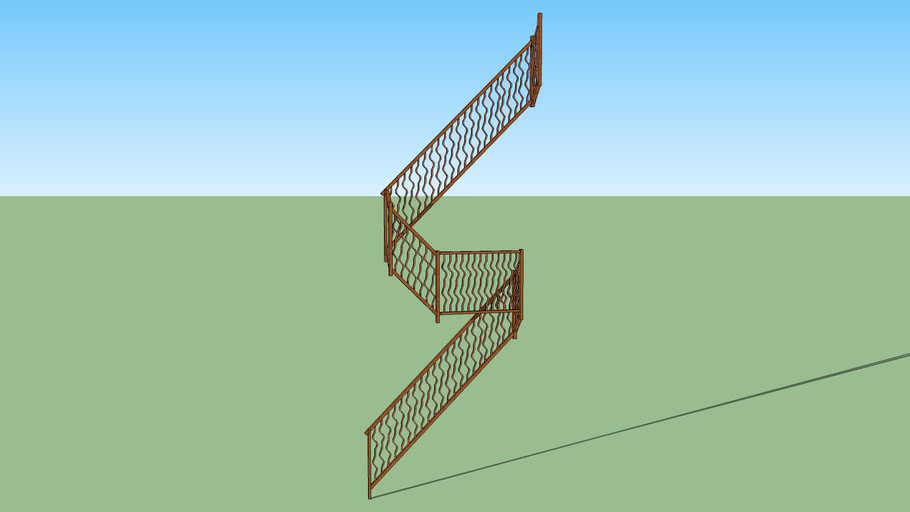 Staircase Handrail | 3D Warehouse