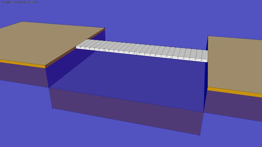 Floating bridge | 3D Warehouse