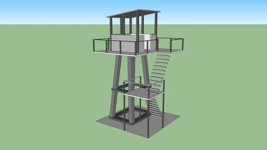 Lookout tower | 3D Warehouse