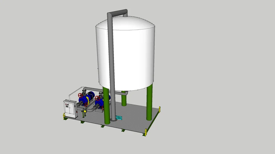 Piping skid | 3D Warehouse