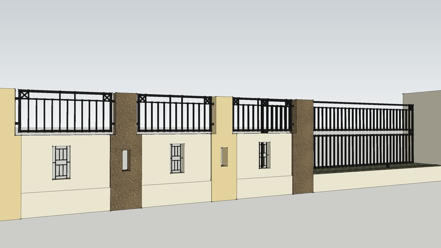 Pagar (Fence) 2 | 3D Warehouse