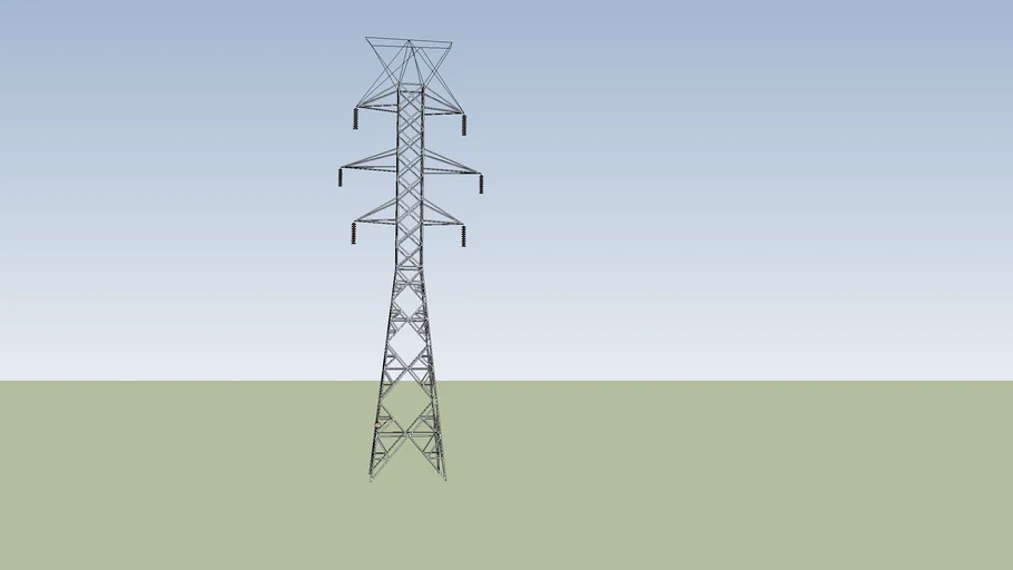 Power Line Tower in North Carolina | 3D Warehouse
