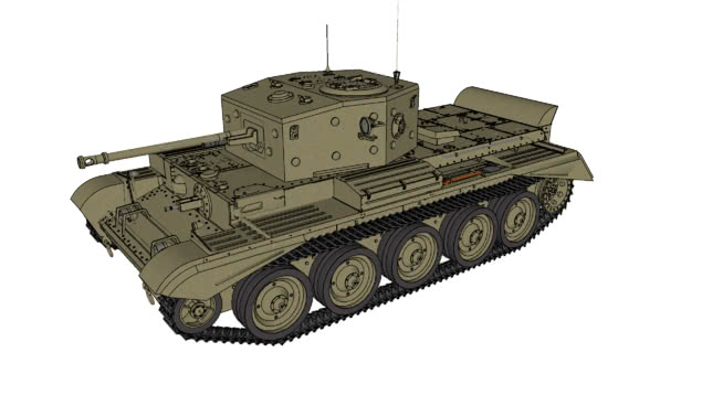 Mk.VIII Cromwell IV | 3D Warehouse