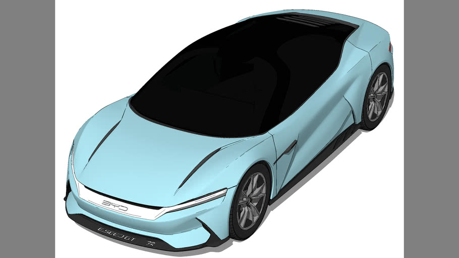 2019 BYD E-SEED GT | 3D Warehouse