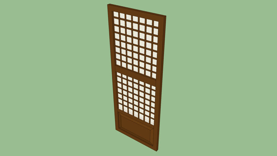 Capiz window panel | 3D Warehouse