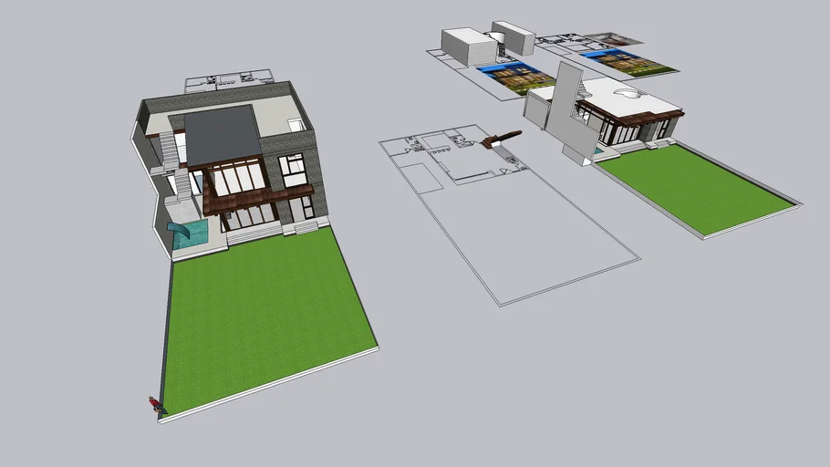 Vivienda de 3 niveles en proceso de modificacion | 3D Warehouse