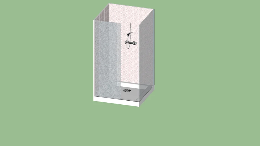 cabine de douche - shower cabin | 3D Warehouse