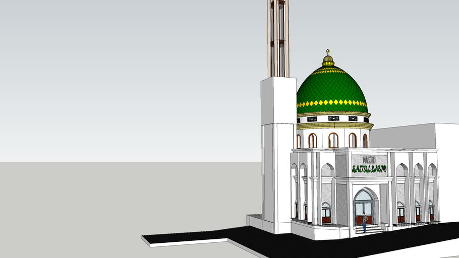 mesjid | 3D Warehouse