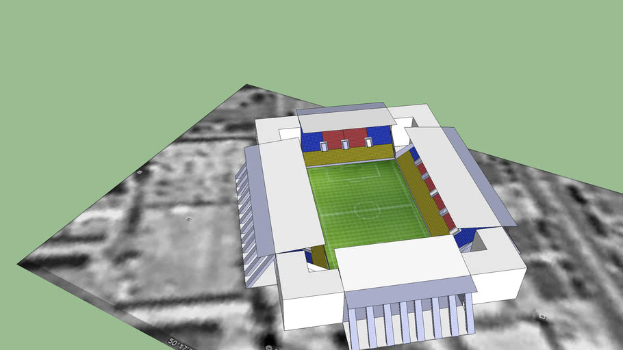 Central Stadium Aktobe 1.0 | 3D Warehouse