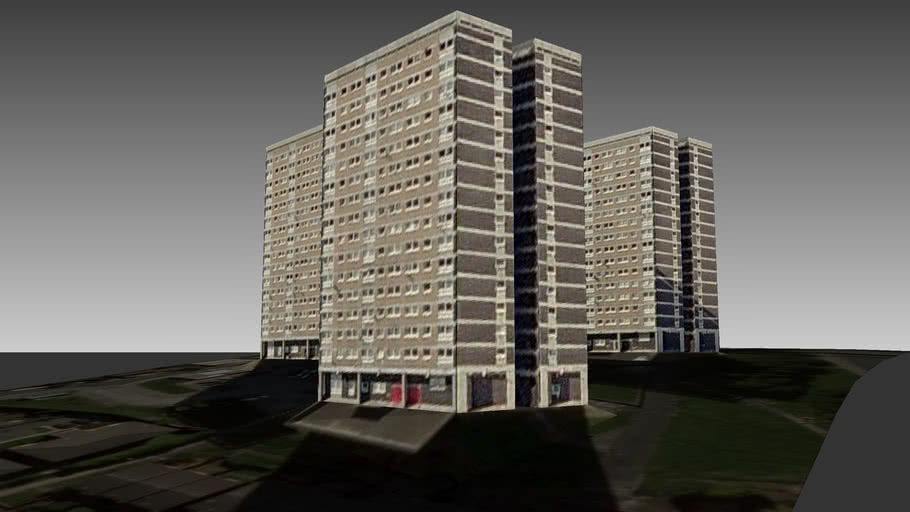 Leeds Tower Blocks 2 | 3D Warehouse