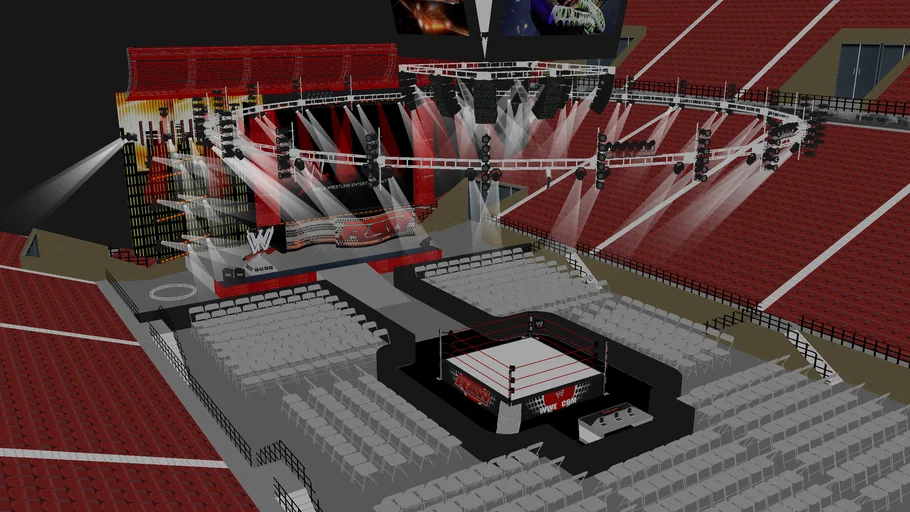 WWE RAWHD- Amway Arena | 3D Warehouse
