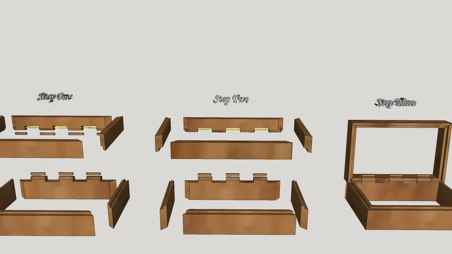 Integral Hinge | 3D Warehouse