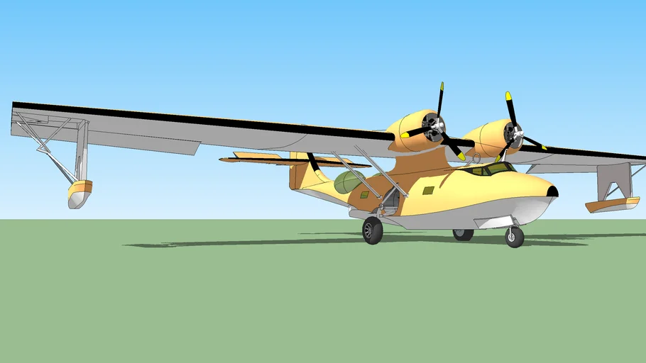 Consolidated PBY Catalina | 3D Warehouse