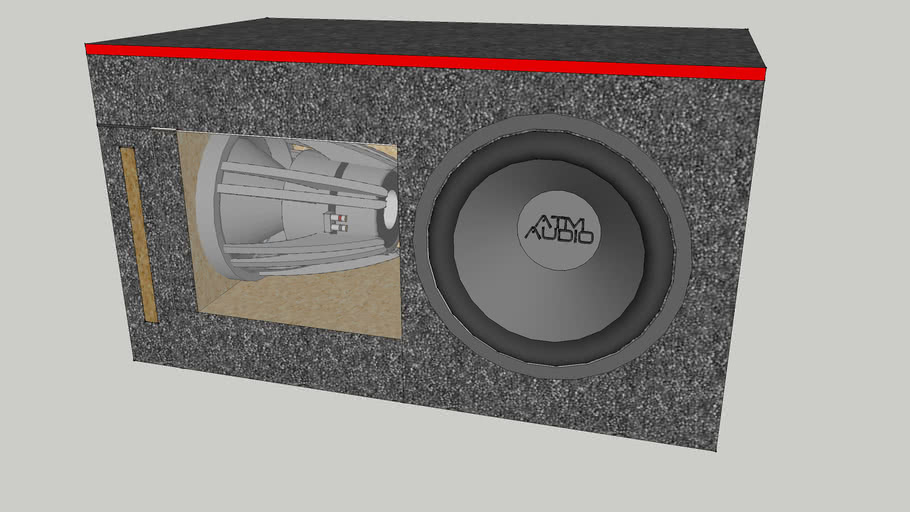 DCC tuned subwoofer | 3D Warehouse