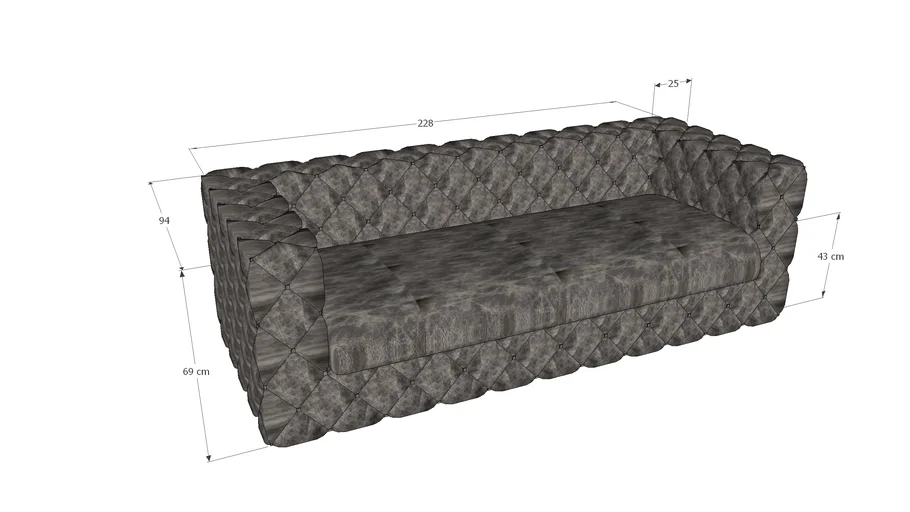 Chesterfield CH | 3D Warehouse