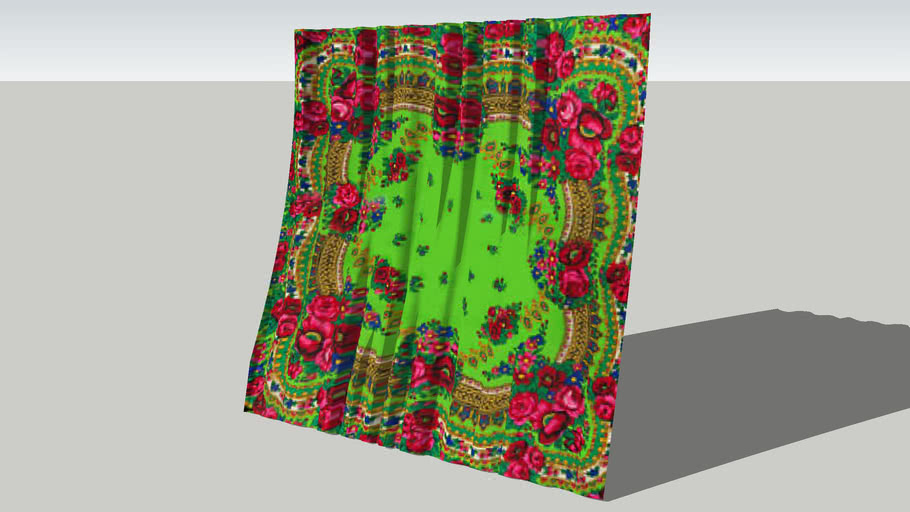 BoHo Curtain | 3D Warehouse