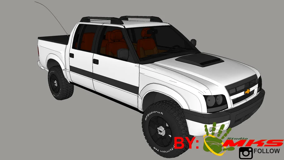 Chevrolet S10 Executive 2.8 | 3D Warehouse
