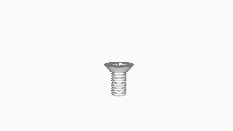screw, machine, flat head - undercut, 10-32 x 0.375, McMaster-Carr ...