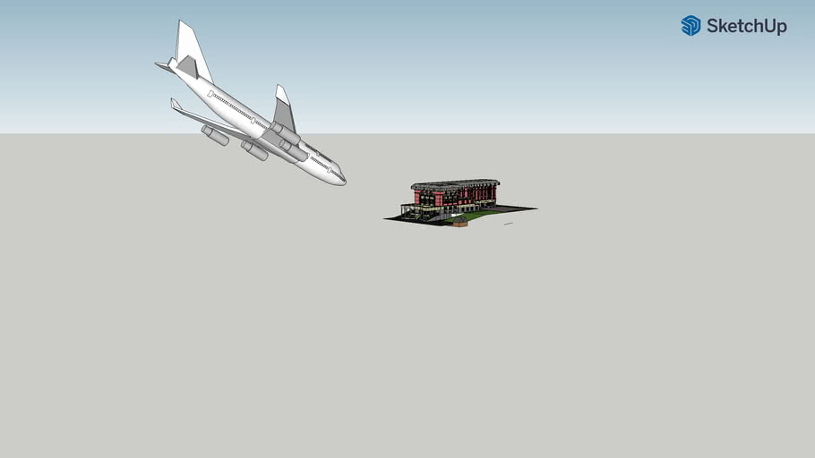 plane crash | 3D Warehouse