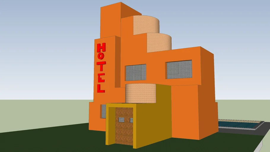 5 Star Hotel 3D Warehouse